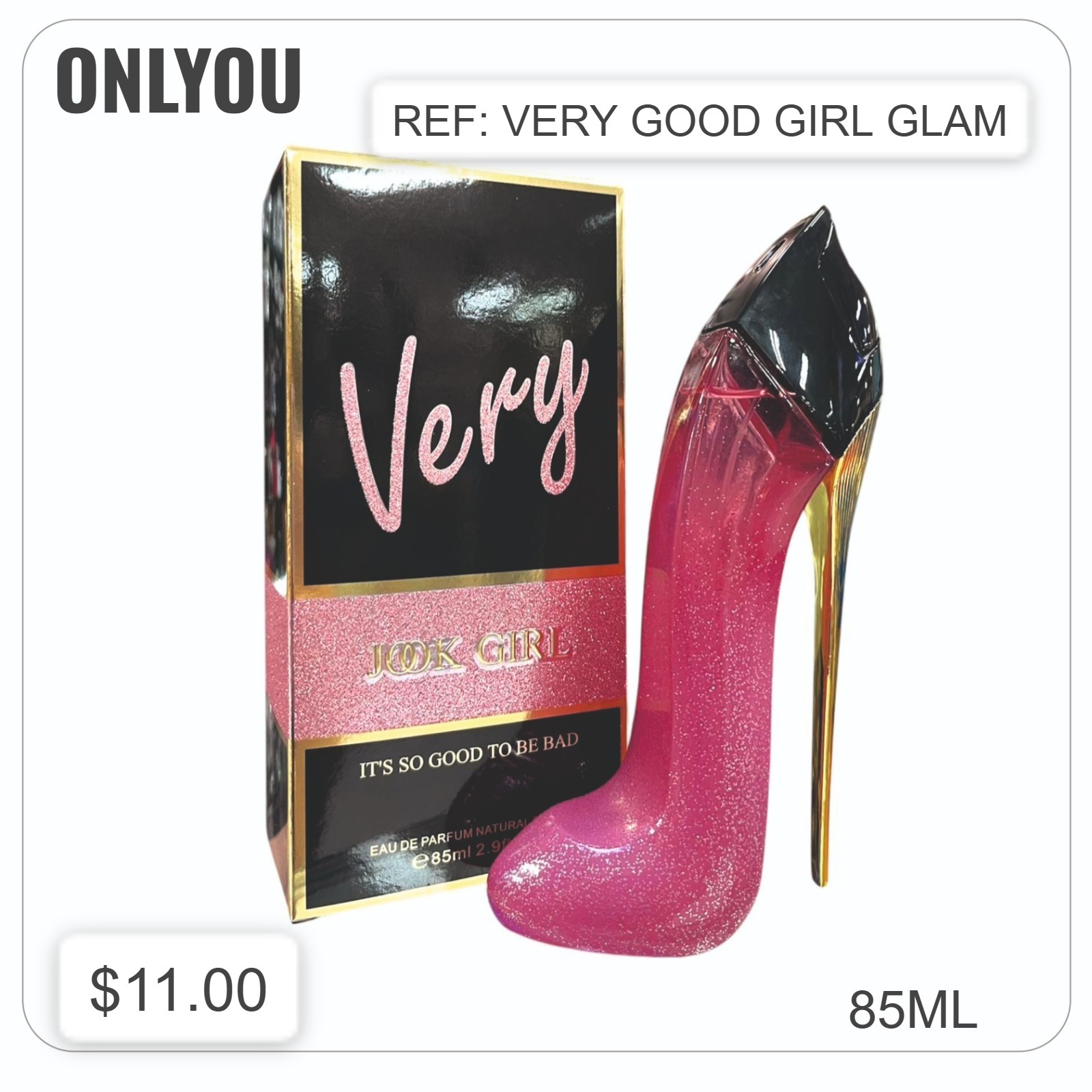 VERY JOOK GIRL IT´S SO GOOD TO BE BAD EDP 85ML (B862-14) VERY GOOD GIRL ...